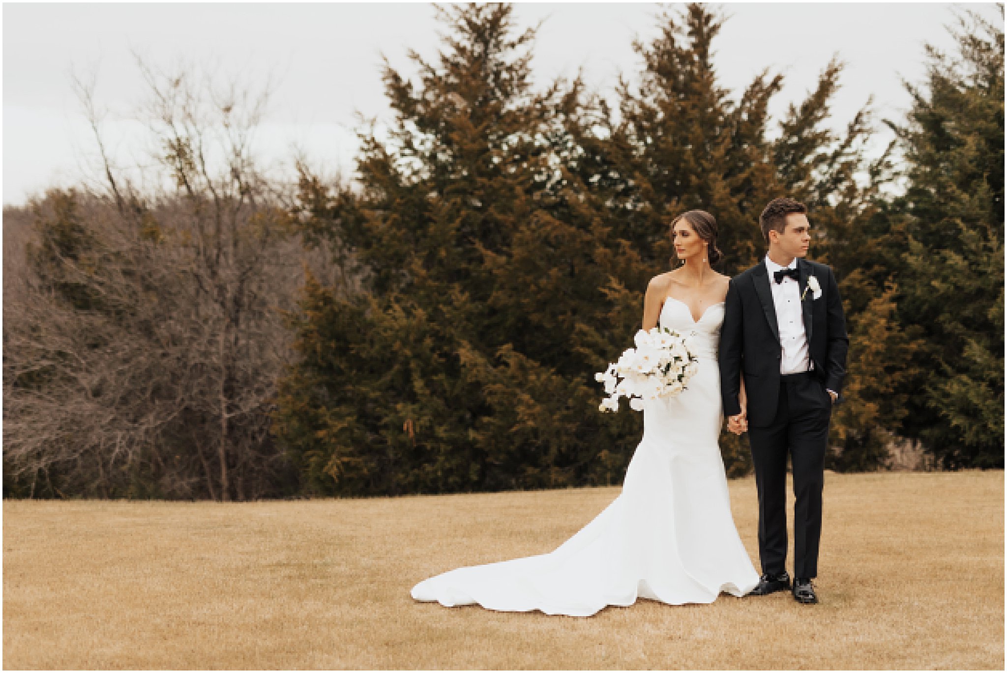 Black and White Dallas Wedding | taylorsalernophoto.com